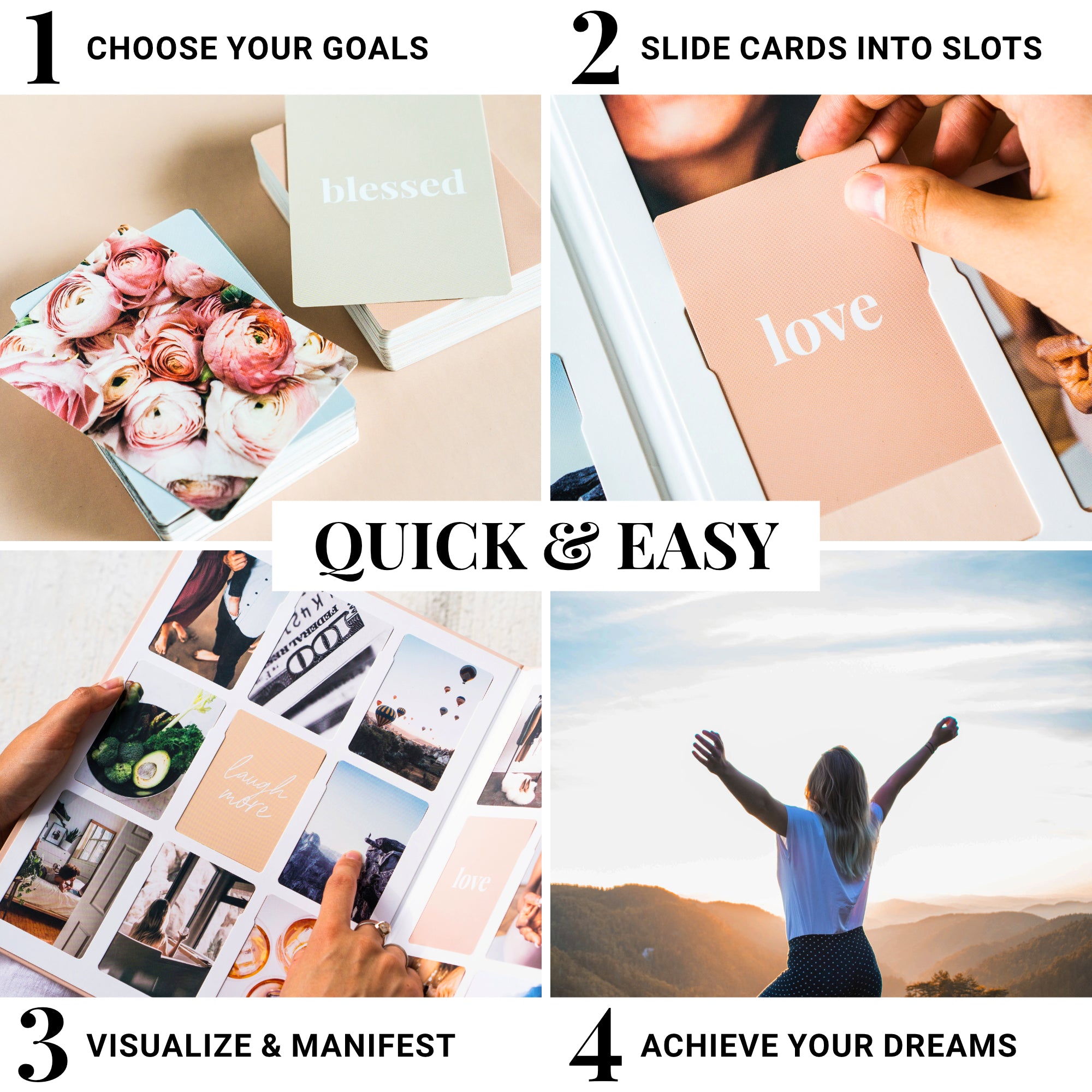 Vision Board Kit for Women | Elegant & Mature Dream Board for Adults ...