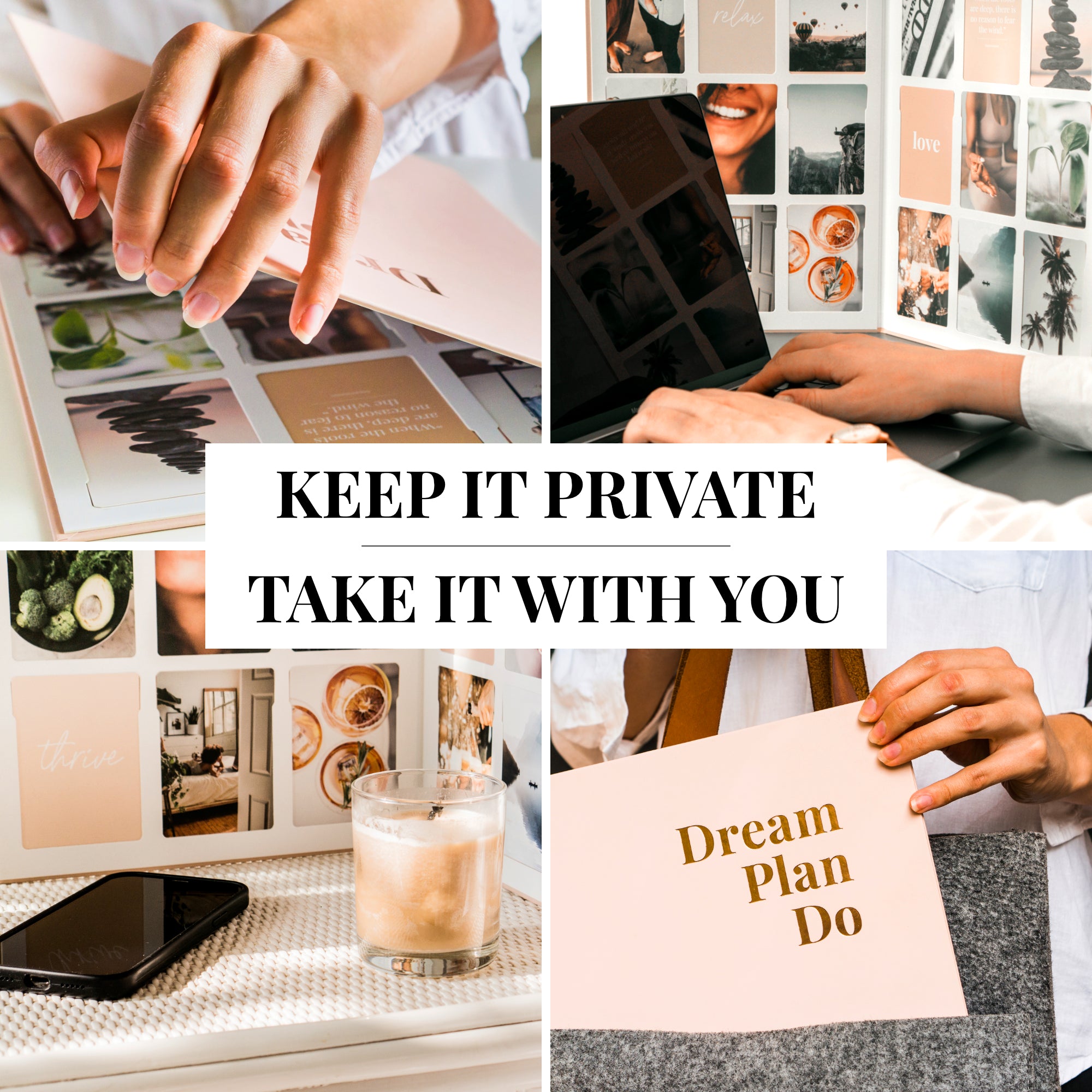 Vision Board Kit for Women | Elegant & Mature Dream Board for Adults ...