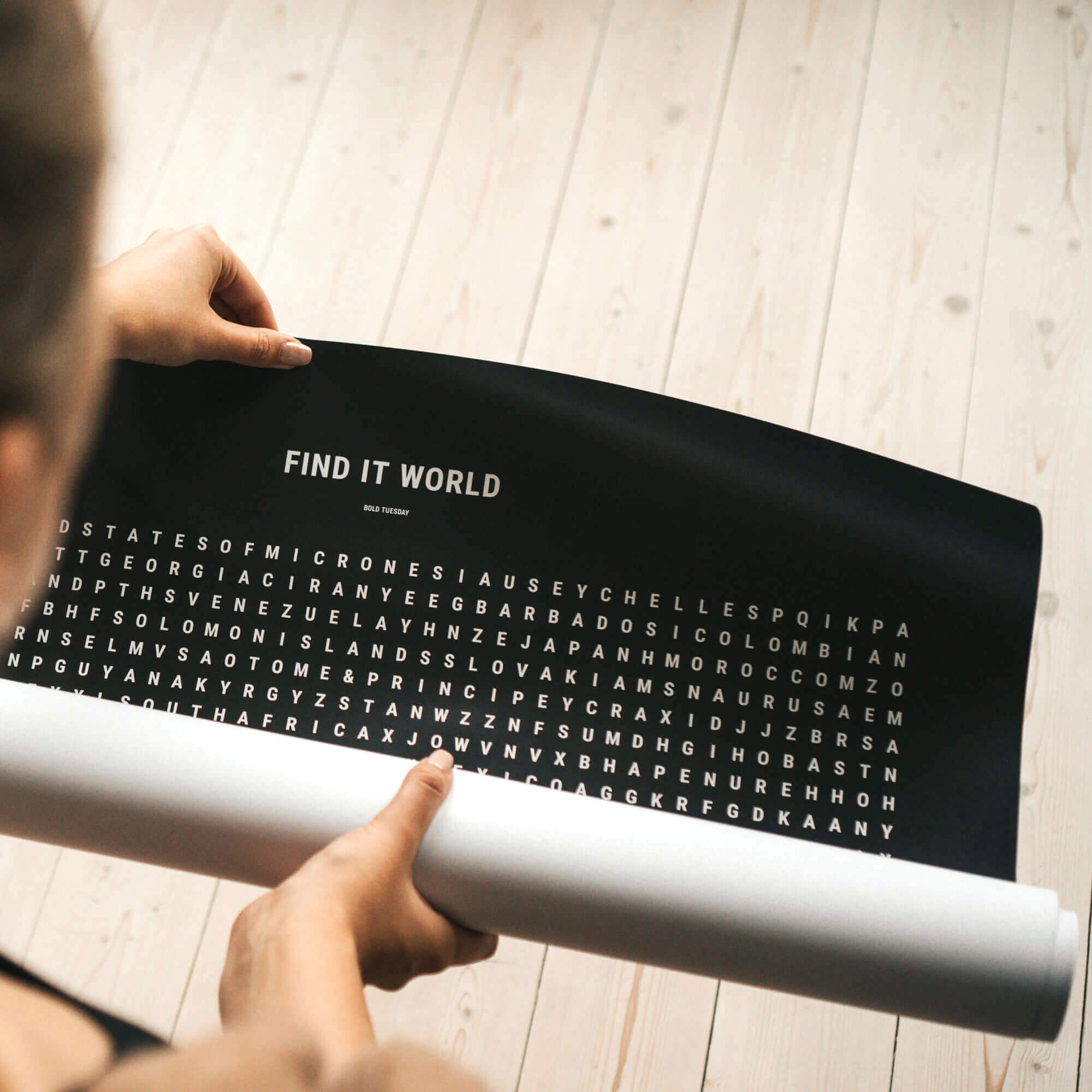 Highlight Visited Countries Travel Map Poster (196 Countries!) – Bold ...