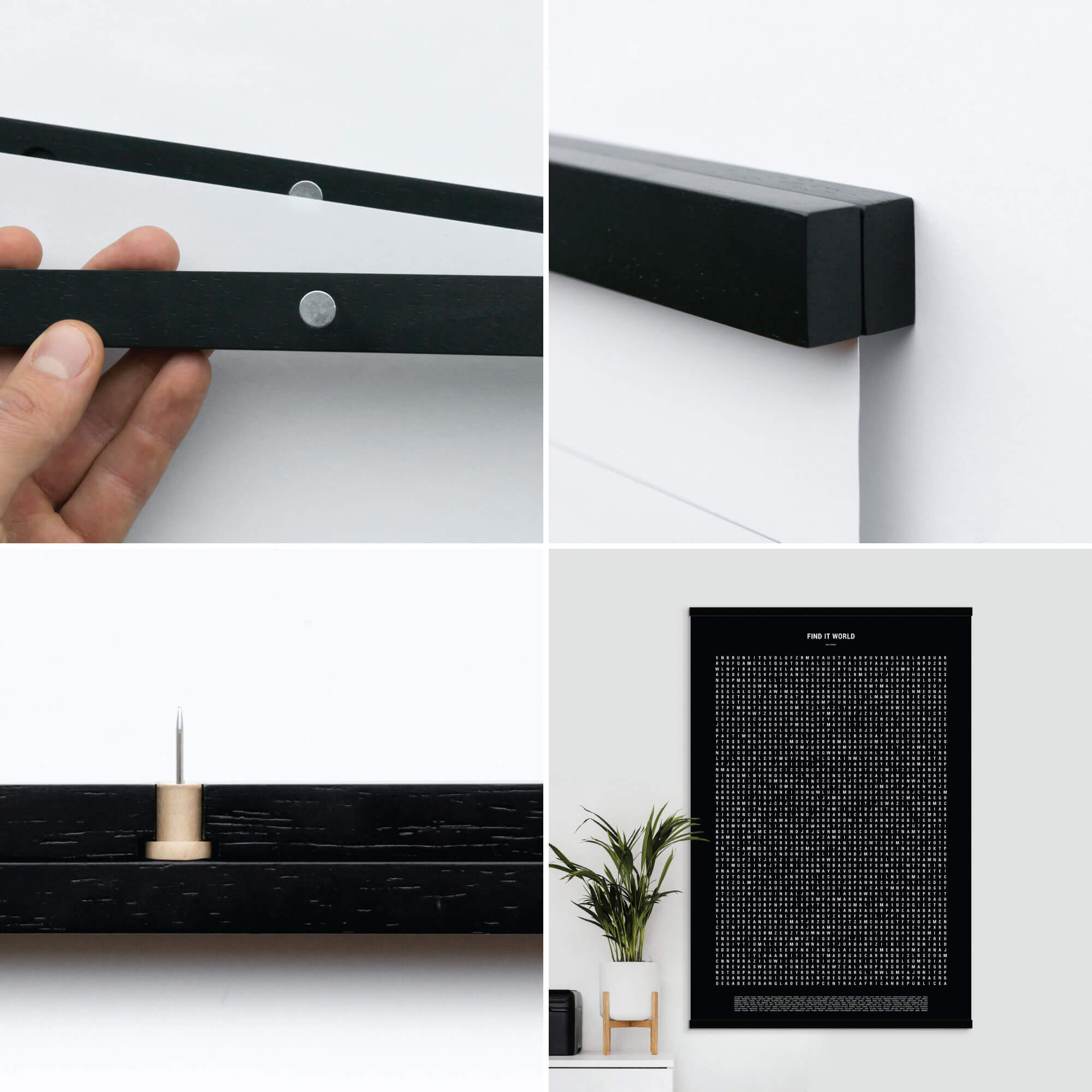 Highlight Visited Countries Travel Map Poster (196 Countries!) – Bold ...