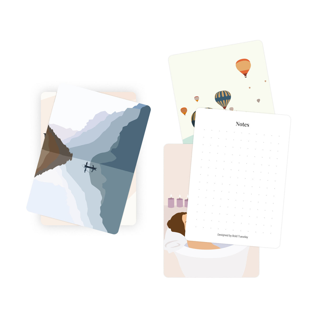 100 Visualization Cards for Your Vision Board | lllustrations – Bold ...